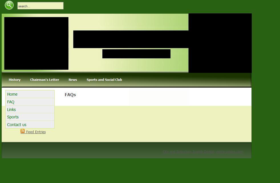 Joomla Template Colouring Problems Web Development