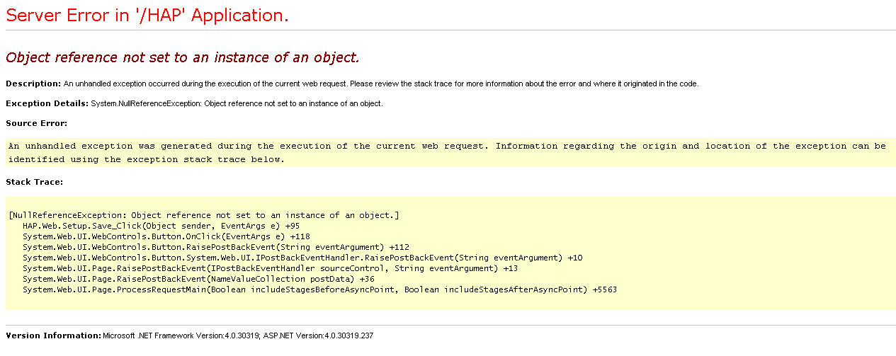 V7 - System.ServiceModel.ServiceActivationException - Home Access Plus+ - EduGeek.net