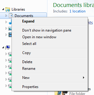 Unable to remove "properties" from context menu |﻿ Windows 7