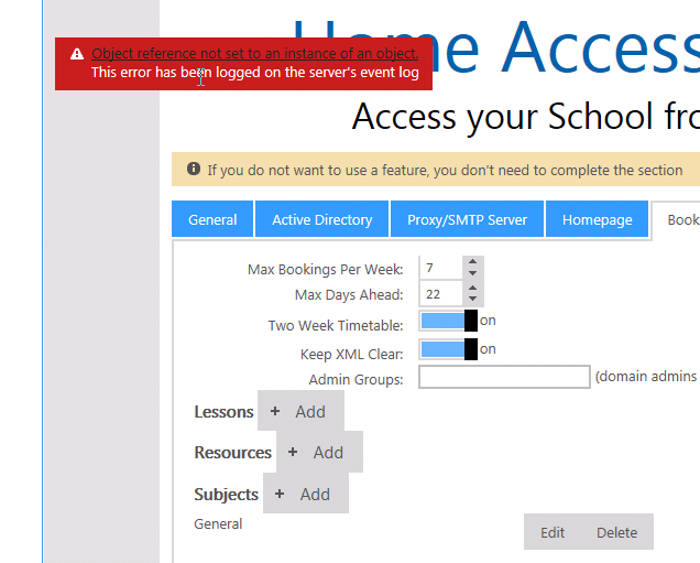 HAP 9 setup error - object reference not set to an instance of an object |﻿ Home Access Plus+