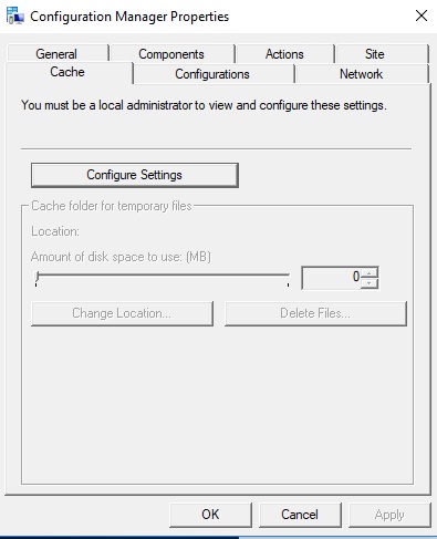Sccm Client Cache Settings - Enterprise Software - EduGeek.net