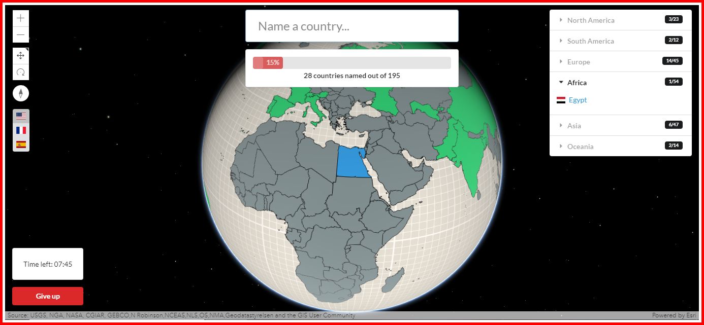 [Online Geography Quiz] GeoQuiz |﻿ Links