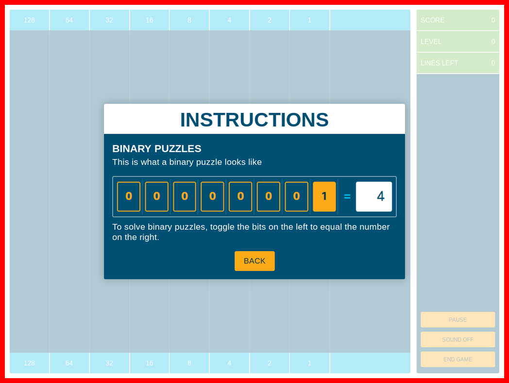 The Binary Game - Links - EduGeek.net