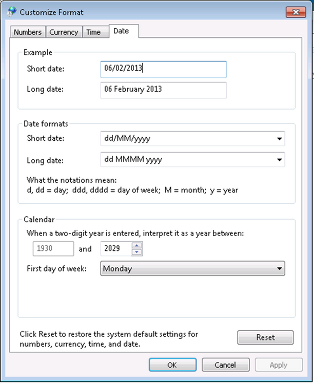SIM's workstation Install failing becuase of Date and Time format issue |﻿ MIS Systems