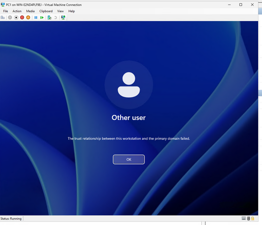 Windows Server 2025 DCs causing trust relationship problems on client devices |﻿ Windows Server 2025