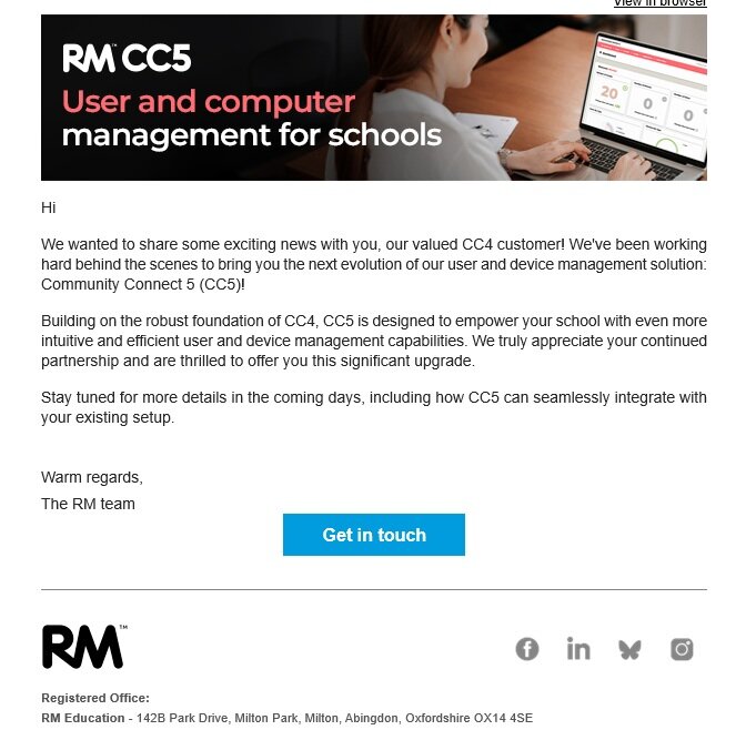 RM CC5 - Page 2 |﻿ Network and Classroom Management