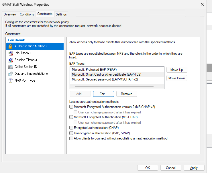 Windows 11 24H2 802.1X Authentication not working |﻿ Windows 11